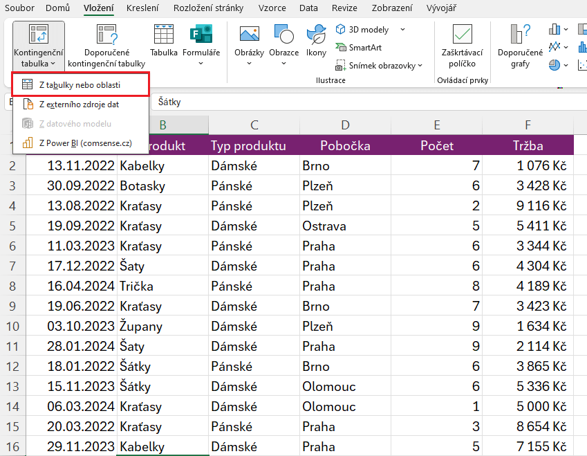 Excel tabulky ke stažení